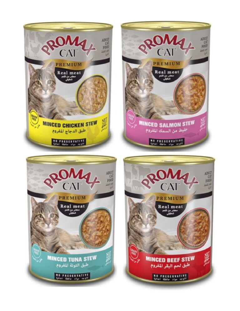 PROMAX CAT PREMIUM MINCED STEW 400G – Excellent Oasis