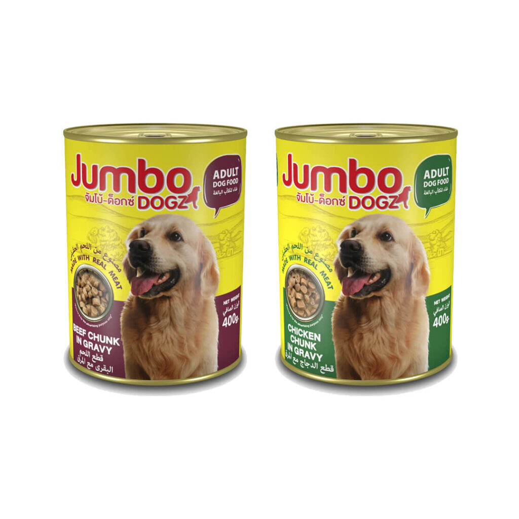 JUMBO Dogz Canned Chunk in Gravy 400g – Excellent Oasis